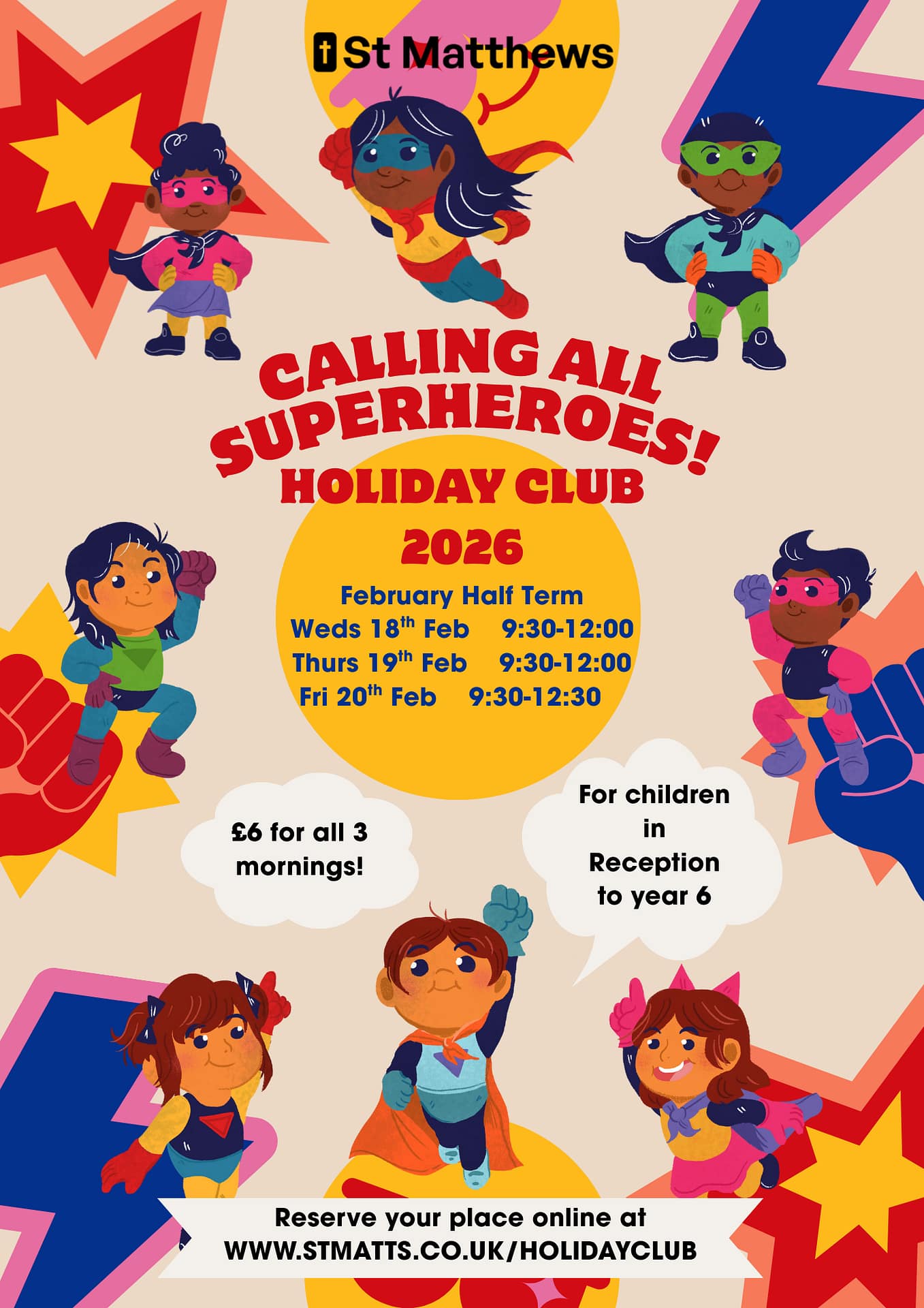 Holiday Club – ST MATTHEW'S CHURCH